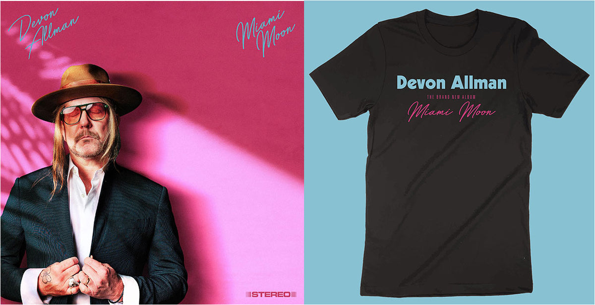Devon Allman - Miami Moon CD + Black T-Shirt Bundle – Create Records